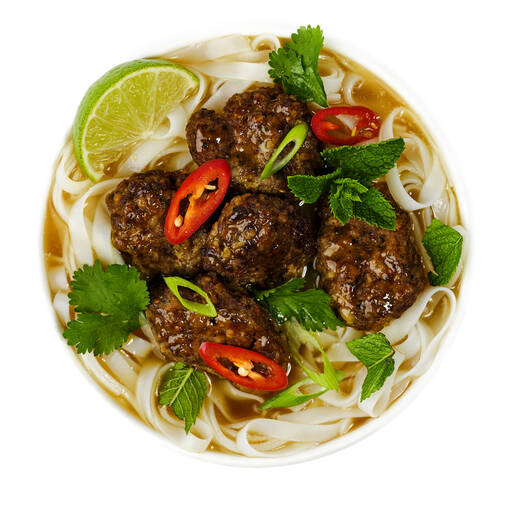 Beef Meatball Pho